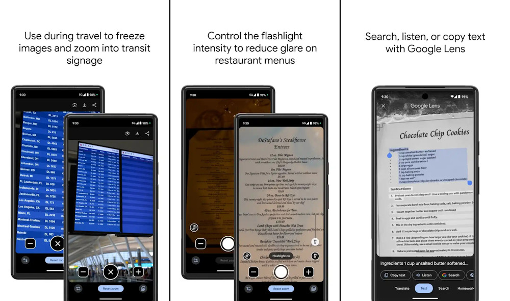 Google представила додаток Pixel Magnifier для збільшення тексту і ...