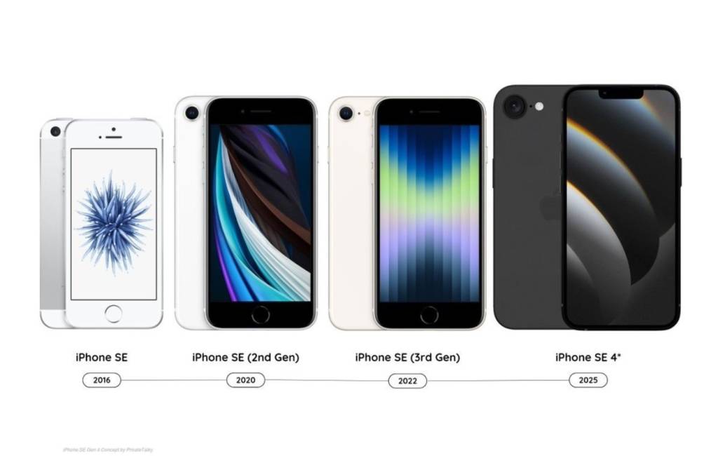 Розміри та дизайн iPhone SE 2025 порівняли з іншими смартфонами лінійки – Смартфони | iTechua