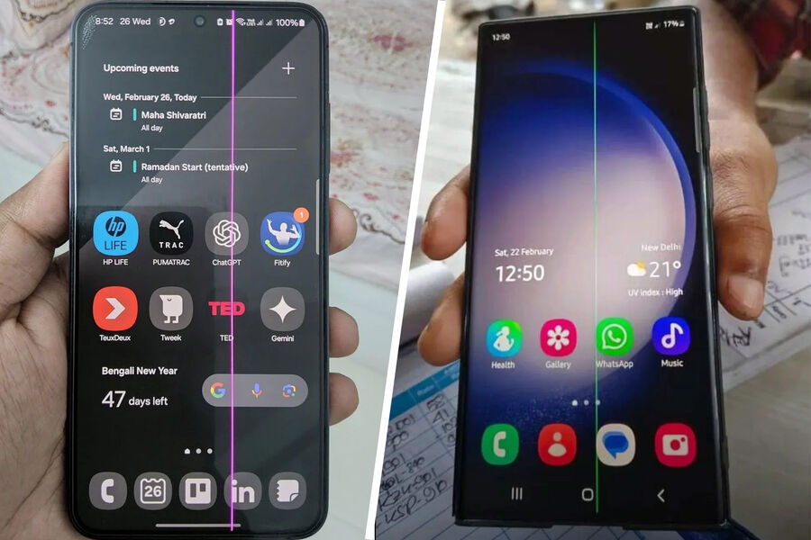 Власники Samsung Galaxy S23 скаржаться на появу зелених смуг на екрані – Смартфони | iTechua