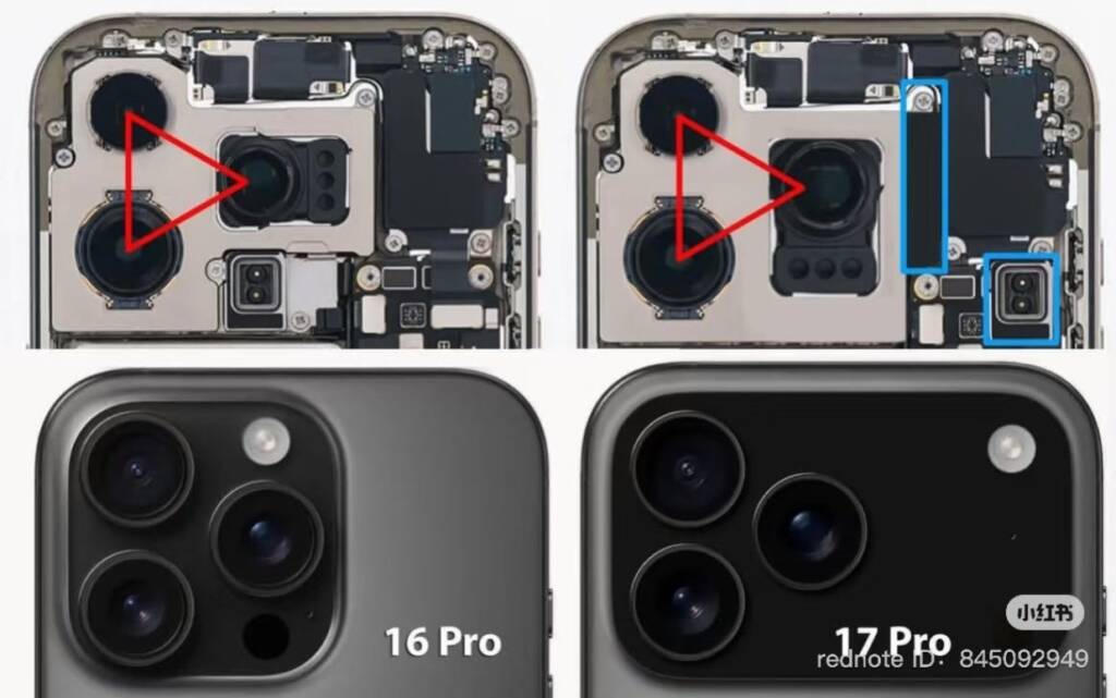 На фото графія показали внутрішнє компонування iPhone 17 Pro – Смартфони | iTechua