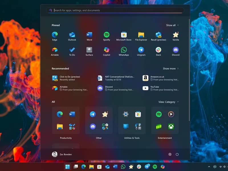 Windows 11 отримає новий "Пуск" з можливістю налаштування під себе – Програми | iTechua