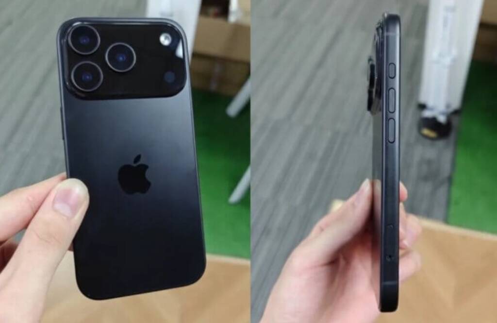 Злиті фото показали новий дизайн iPhone 17 Pro – Смартфони | iTechua